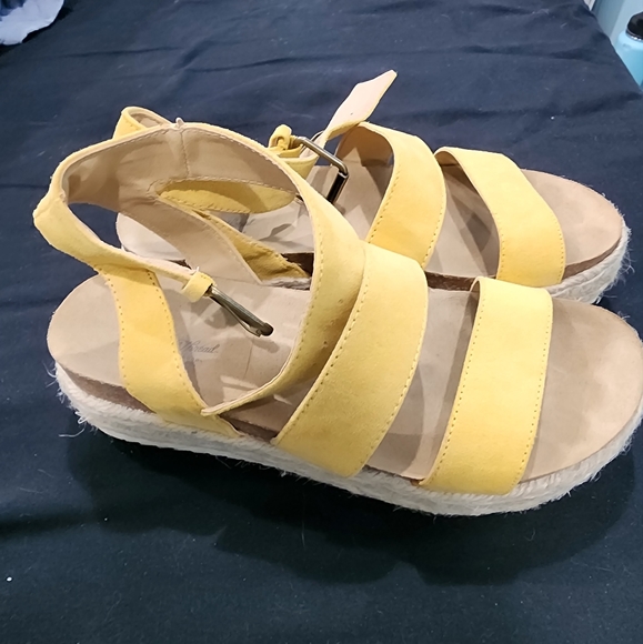 Target | Shoes | Yellow Platform Sandals | Poshmark